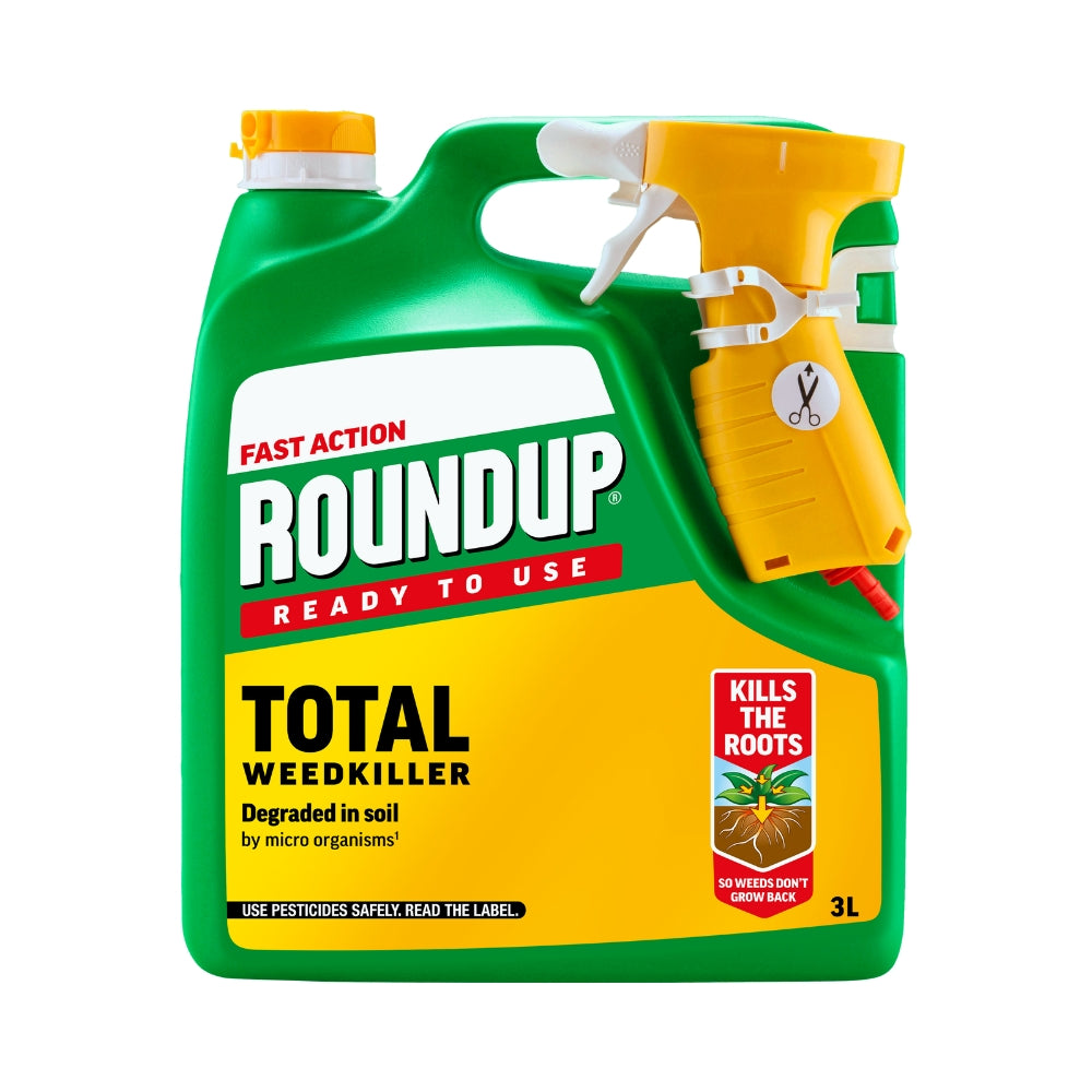 Roundup Fast Action Ready to Use Weedkiller with Sprayer 3L – Polhill
