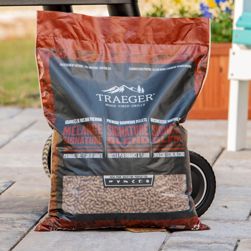 Traeger Signature Blend Wood Pellets 9kg | Polhill BBQ Showroom